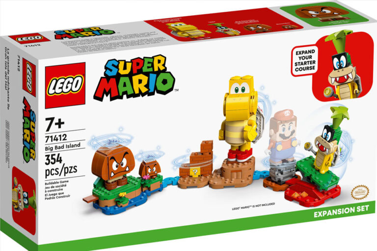 LEGO® 71412 Super Mario – Wielka zła wyspa – zestaw rozszerzający ...
